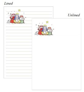 Christmas & Baby Jesus - Beautiful Writing Sets