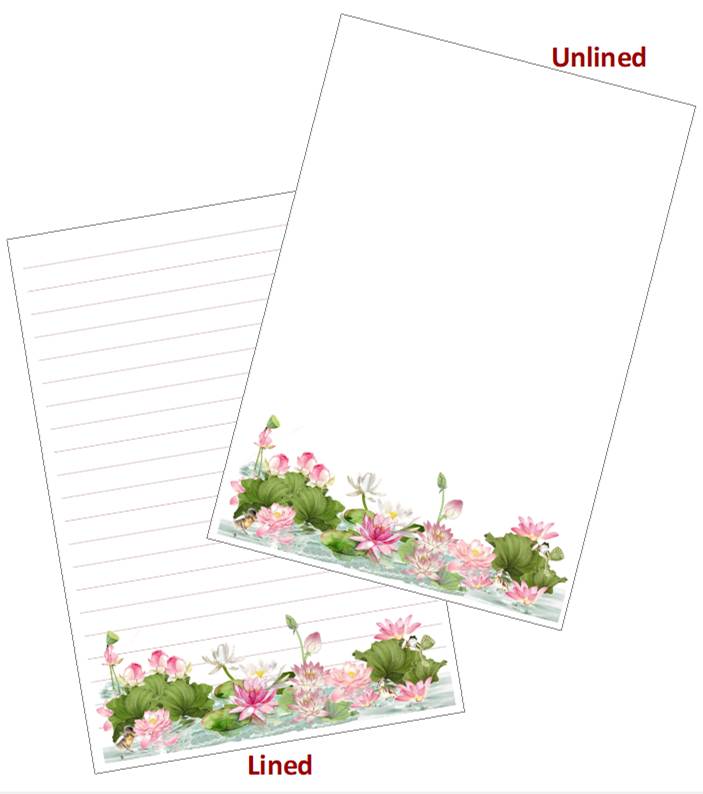 Lily Pond - Beautiful Writing Sets