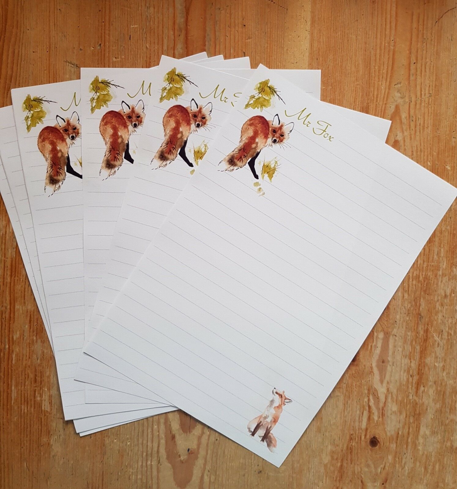 Lonesome Fox - Beautiful Writing Sets