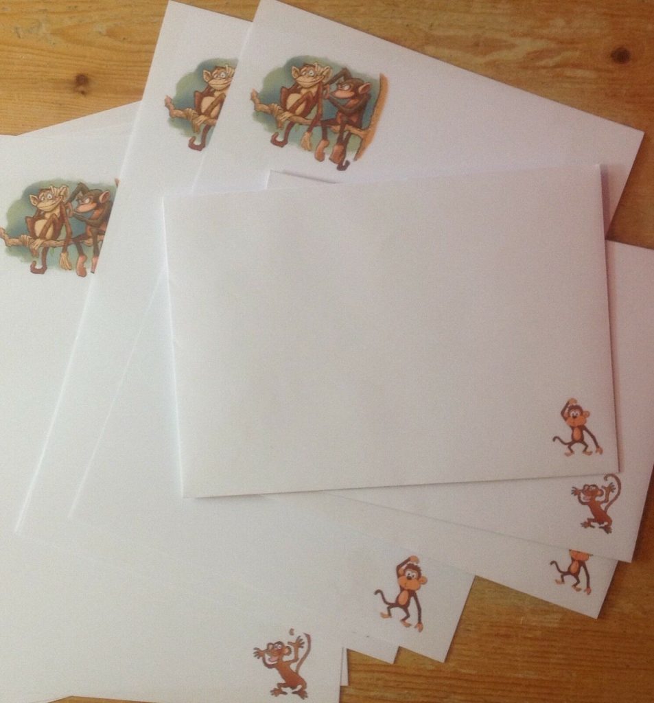 Cheeky Jungle Monkeys - Beautiful Writing Sets