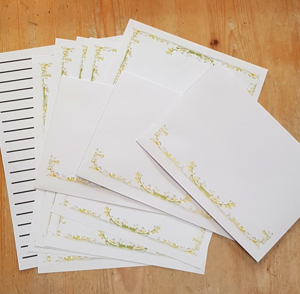 Lily of the Valley - Beautiful Writing Sets