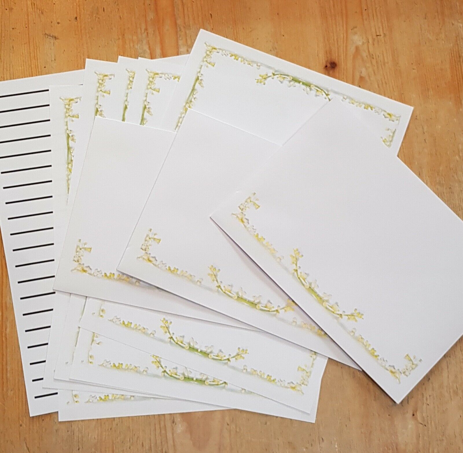 Lily of the Valley - Beautiful Writing Sets