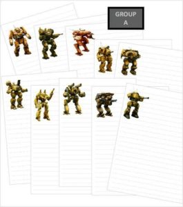 Assorted Transformers - Beautiful Writing Sets