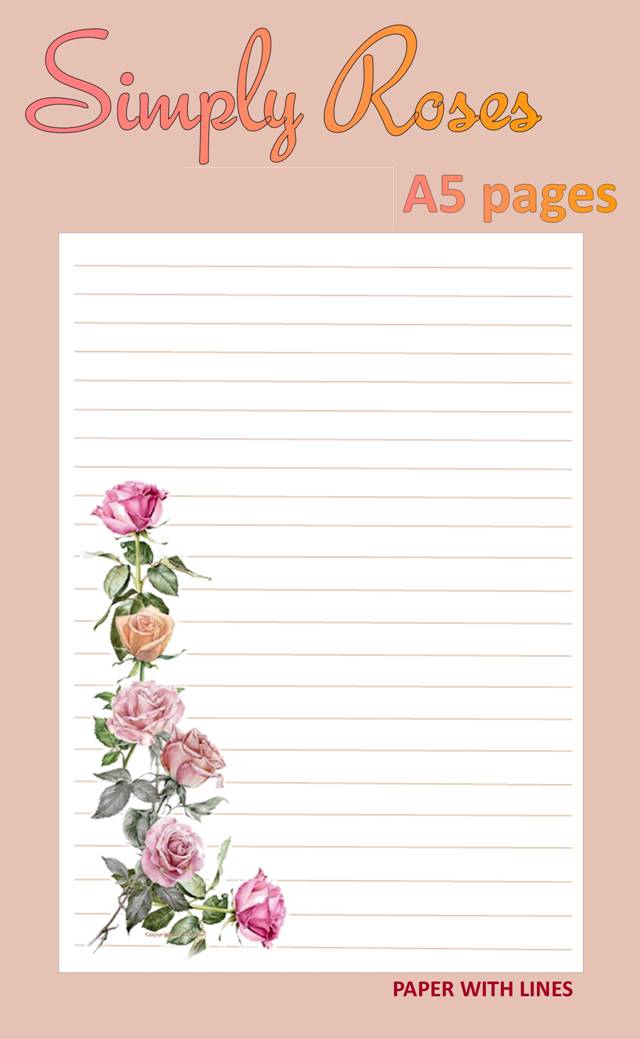 Simply Roses! - Beautiful Writing Sets