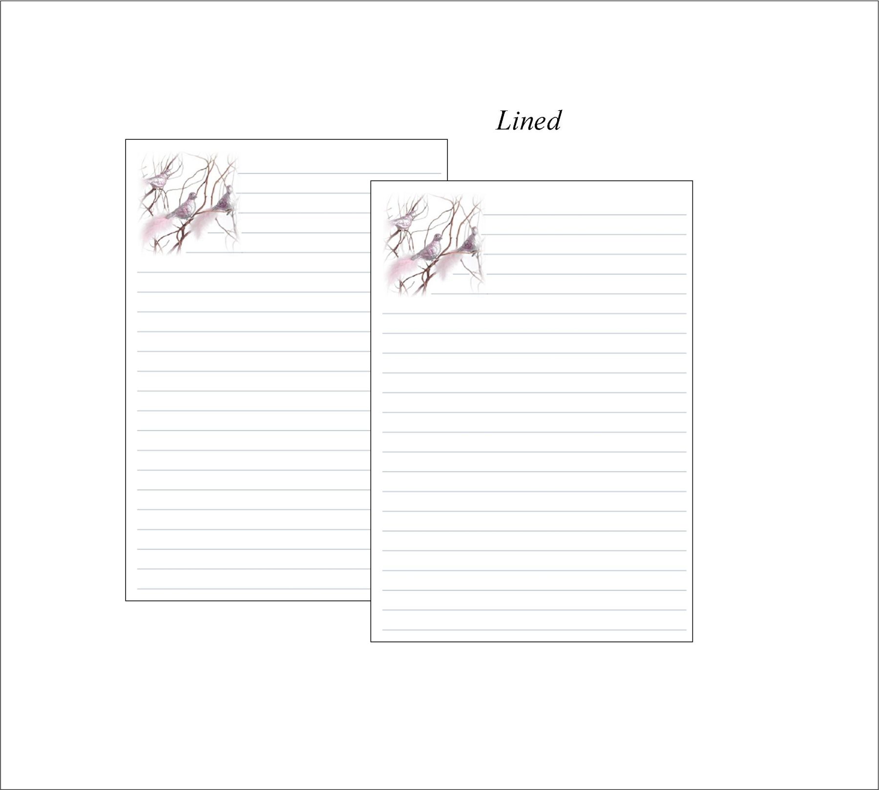 Dove Peace - Beautiful Writing Sets