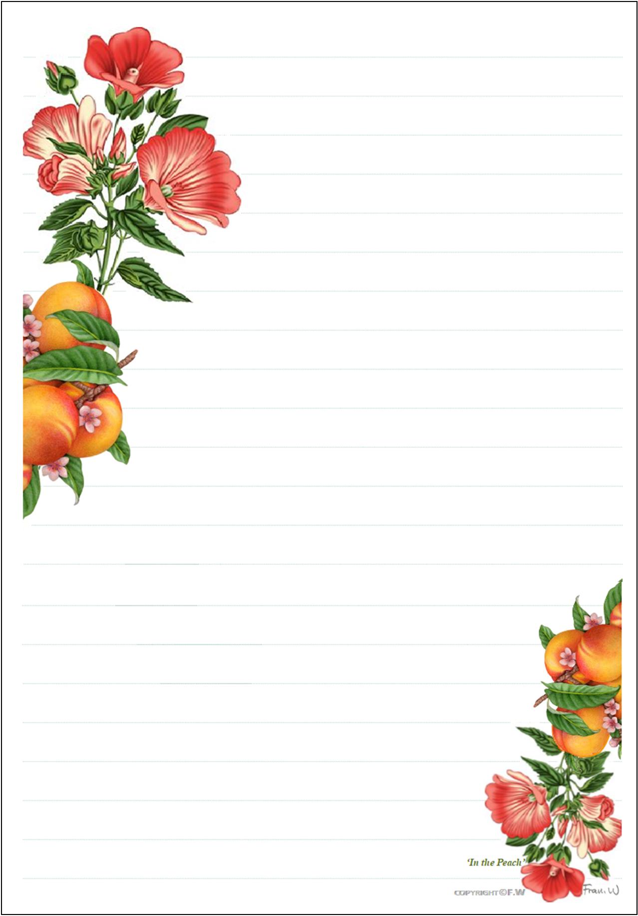 In the Peach - Beautiful Writing Sets