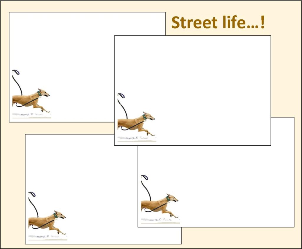 Street Life....! - Beautiful Writing Sets