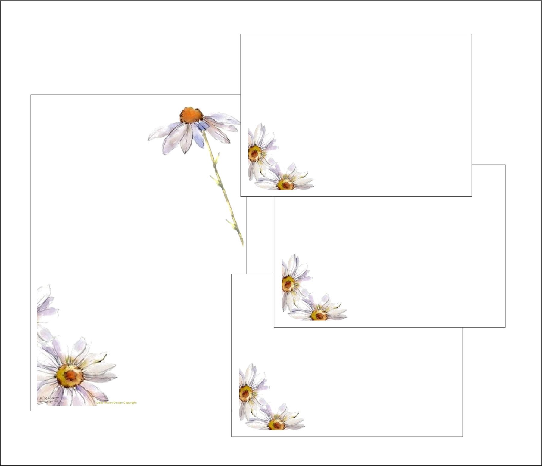 "Daisy Maisy" - Beautiful Writing Sets