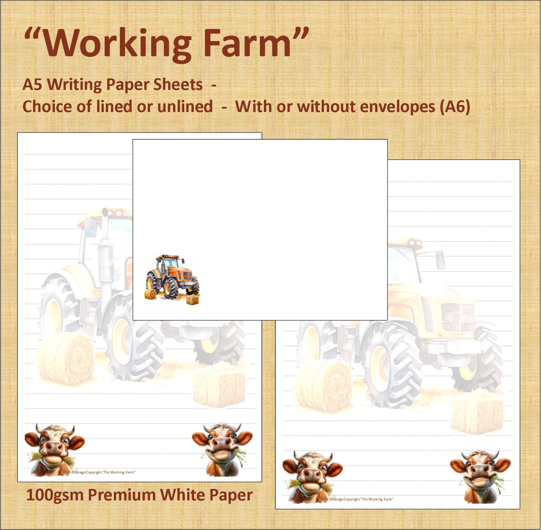 "Working Farm" - Beautiful Writing Sets