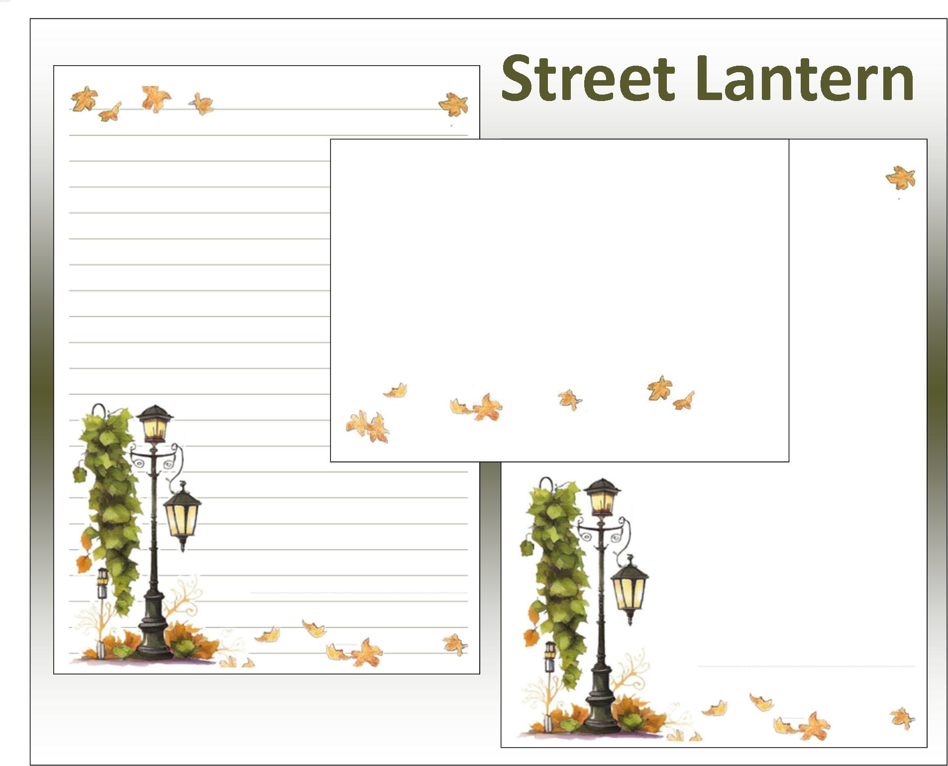 "Our Street Lantern" - Beautiful Writing Sets