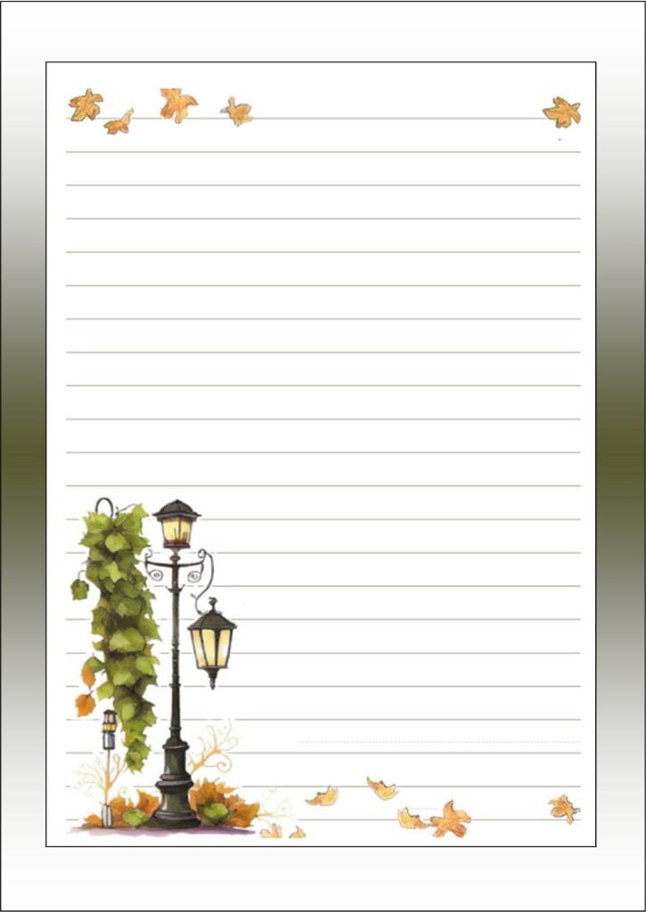 "Our Street Lantern" - Beautiful Writing Sets