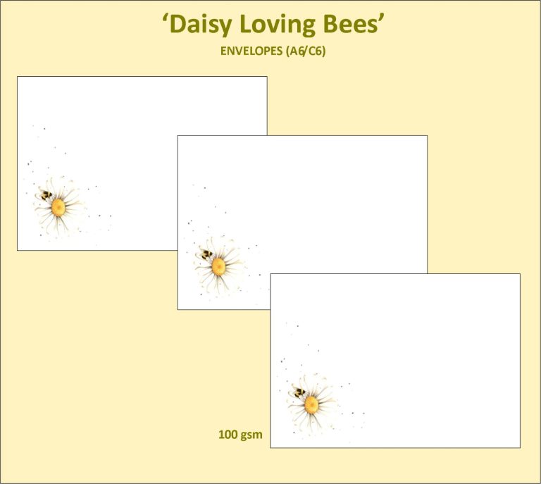 'Daisy Loving Bees' - Beautiful Writing Sets