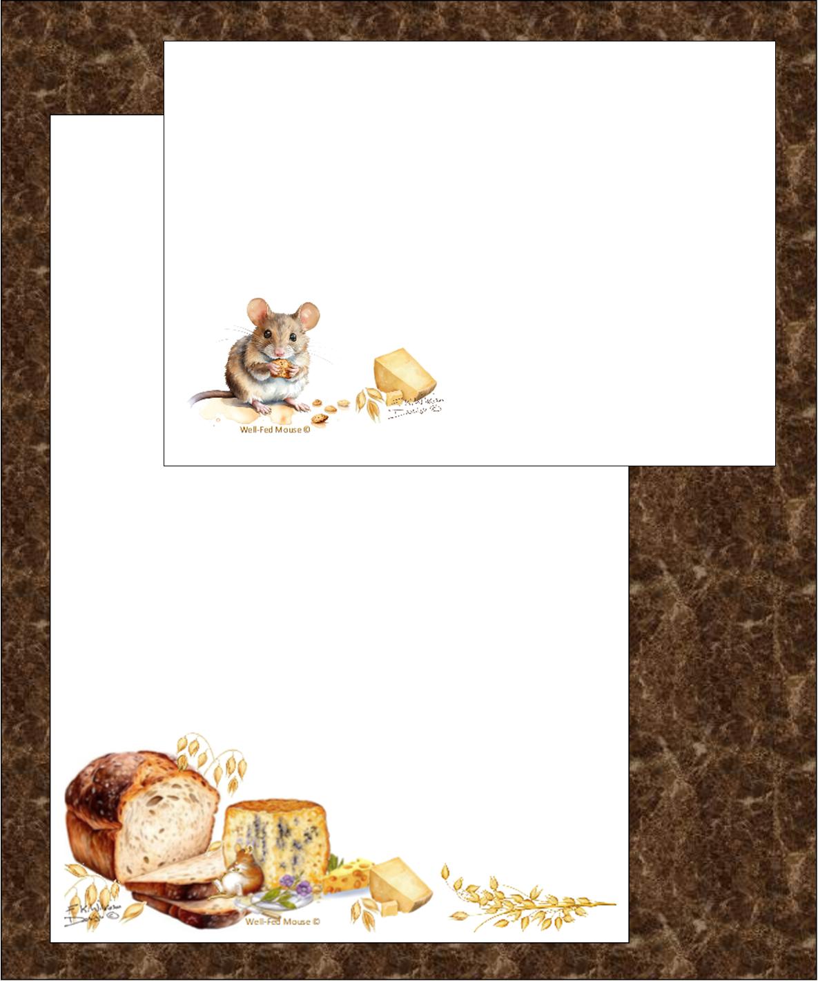 'Well Fed Mouse'! - Beautiful Writing Sets